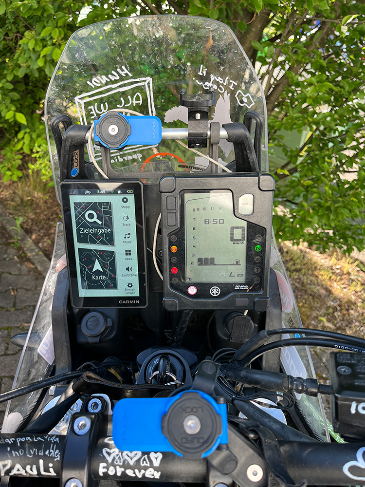 addventures.zone - Tacho Umbau Set Yamaha Tenere 700 2019-2022